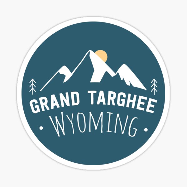 "Grand Targhee Wyoming" Sticker for Sale by Madhoun-Shop | Redbubble