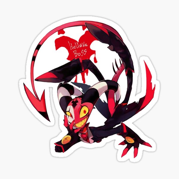 "Blitzo - Helluva Boss" Sticker by TheGiantBoutiq | Redbubble