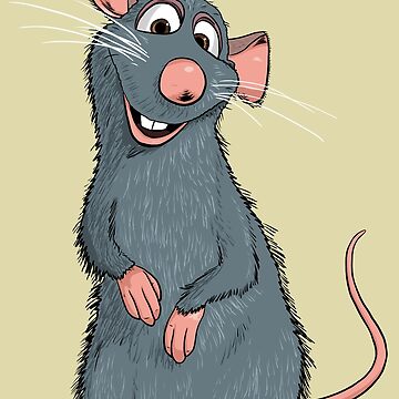 "Remy from Ratatouille" Sticker for Sale by blacksnowcomics | Redbubble