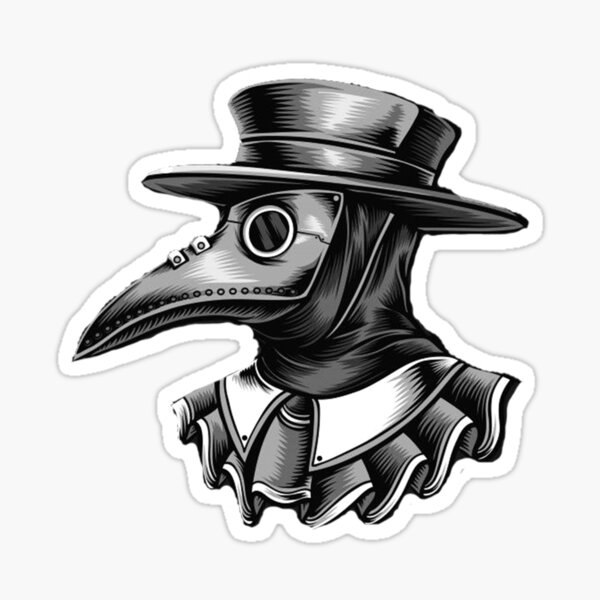 " SCP Foundation Plague Doctor " Sticker for Sale by Yu-u-Ta | Redbubble