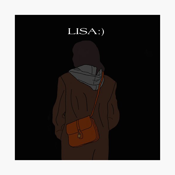 "Blackpink Lisa :) Smiley emoji Instagram post" Photographic Print by ...