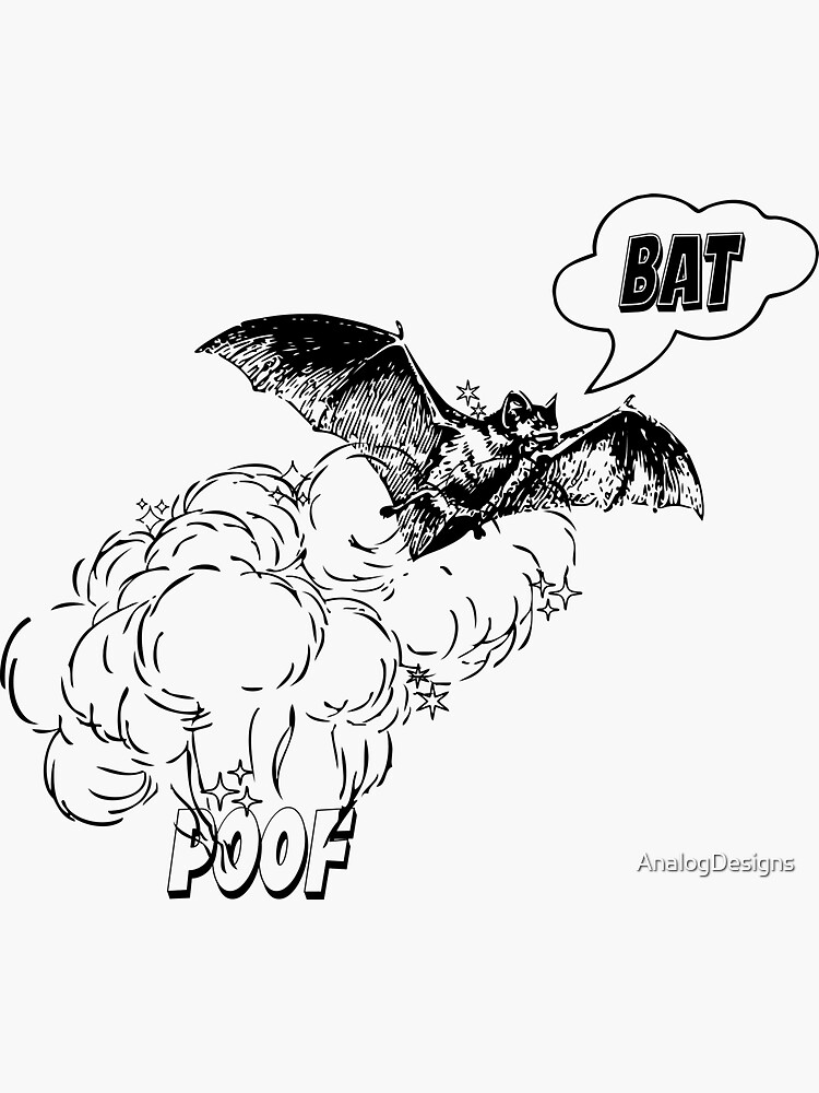 "What We Do In The Shadows Laszlo BAT" Sticker for Sale by ...