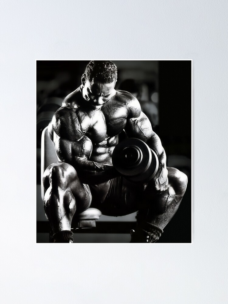 Poster « Flex Wheeler - Pumping guns », par BarbellClothing | Redbubble
