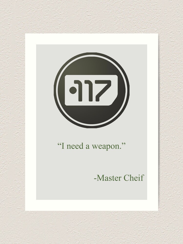 "Green Halo Master Chief Dog Tag Icon" Art Print by TheNothin10 | Redbubble