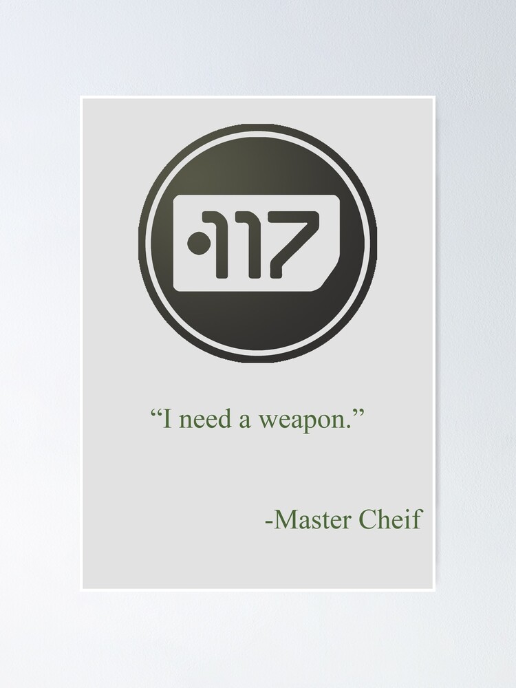 "Green Halo Master Chief Dog Tag Icon" Poster by TheNothin10 | Redbubble