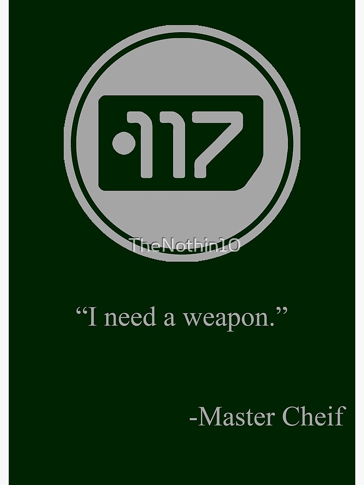 "Gray Halo Master Chief Dog Tag Icon" Poster by TheNothin10 | Redbubble