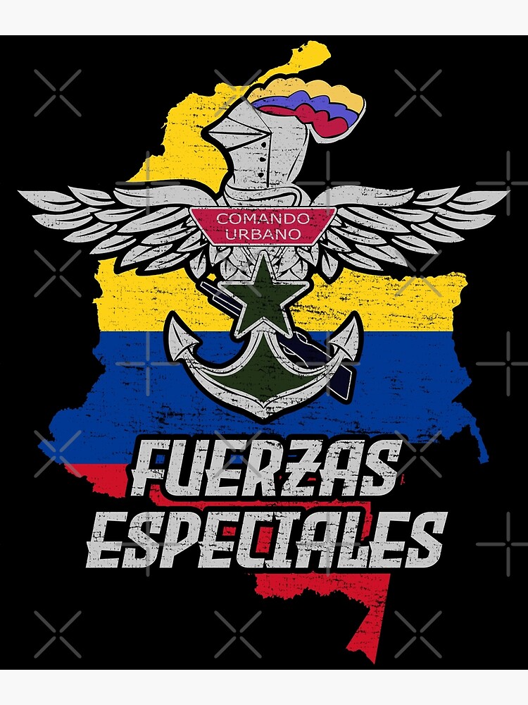 "AFEAU Colombian Special Forces AFEUR 1393" Poster for Sale by TheAplus ...