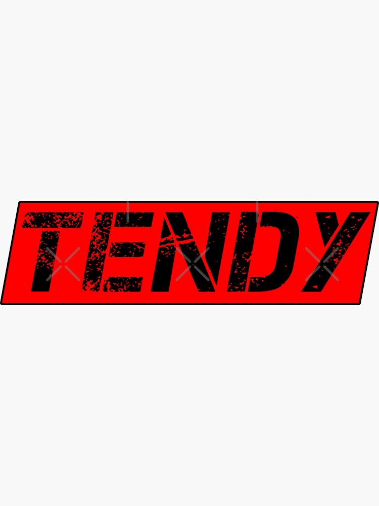 "ICE HOCKEY TENDY" Sticker for Sale by HOCKEYBUBBLE | Redbubble