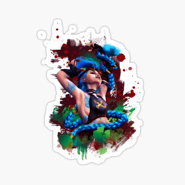 "Happy Jinx" Sticker by TeriTeo | Redbubble
