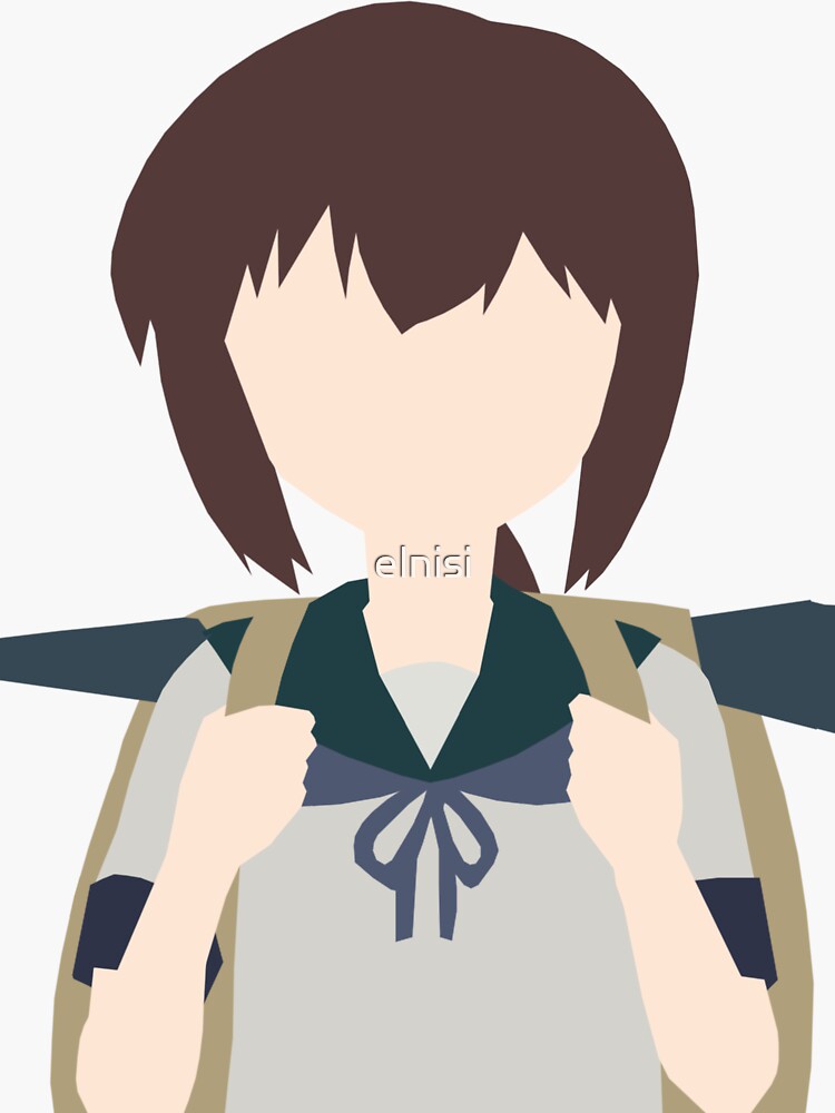 "Fubuki (Kantai Collection / Kancolle)" Sticker for Sale by elnisi ...