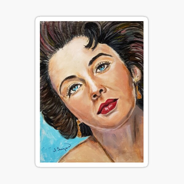 ""Liz"" Sticker for Sale by Joni57 | Redbubble