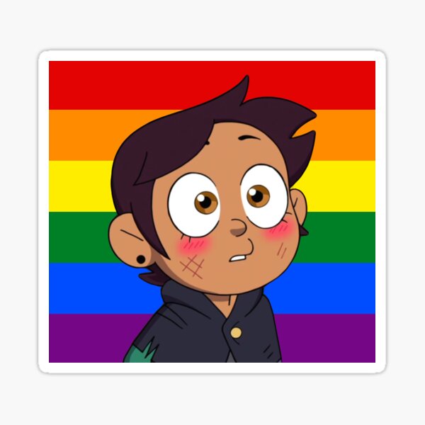 "The Owl House LGBTQ Flag" Sticker for Sale by CheeseArt | Redbubble