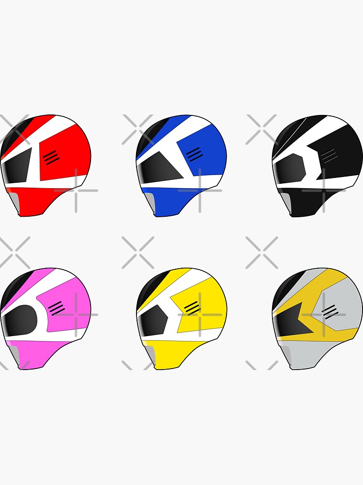 "Megaranger Team" Sticker for Sale by blackregent | Redbubble