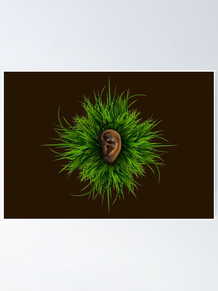 "Blue Velvet - Ear" Poster by DCdesign | Redbubble