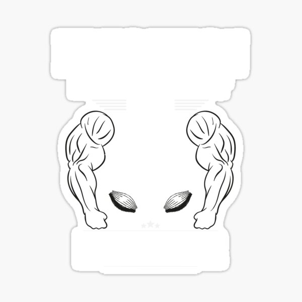 "Education is important but big biceps are importanter" Sticker for ...