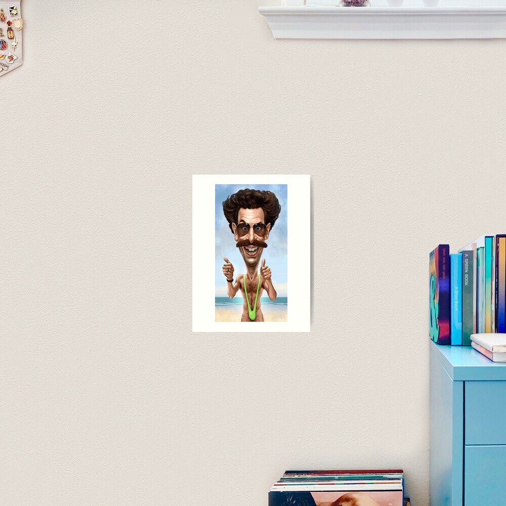 "borat" Art Print by clarisakira | Redbubble