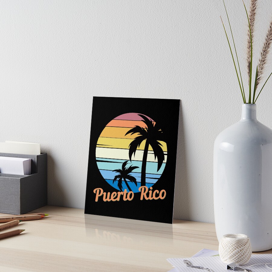 " Vintage Puerto Rico Sunset, Puerto Rican Sunrise, Puerto Rico, Beach ...