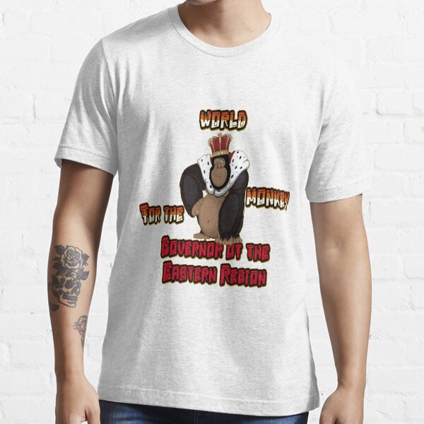 "Governor of the Eastern Region -For the monkey world- NFT 3D" T-shirt ...