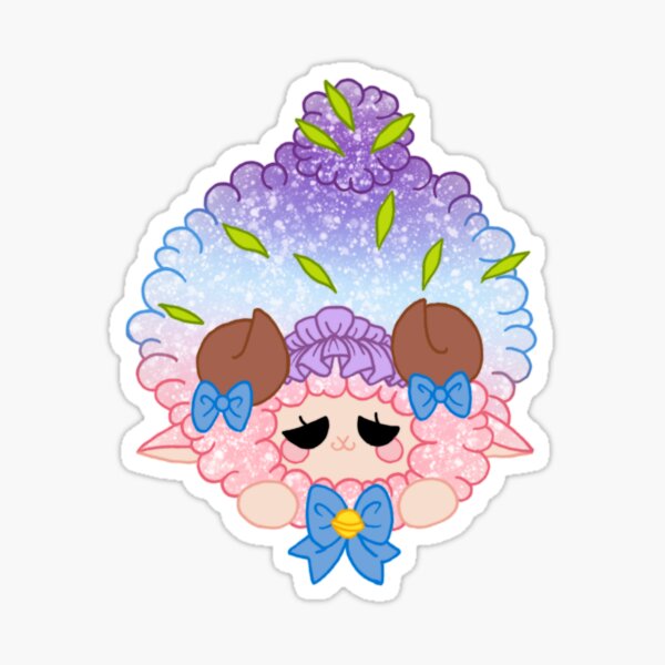"RAINBOW SHEEP" Sticker by Mrs-Fox | Redbubble