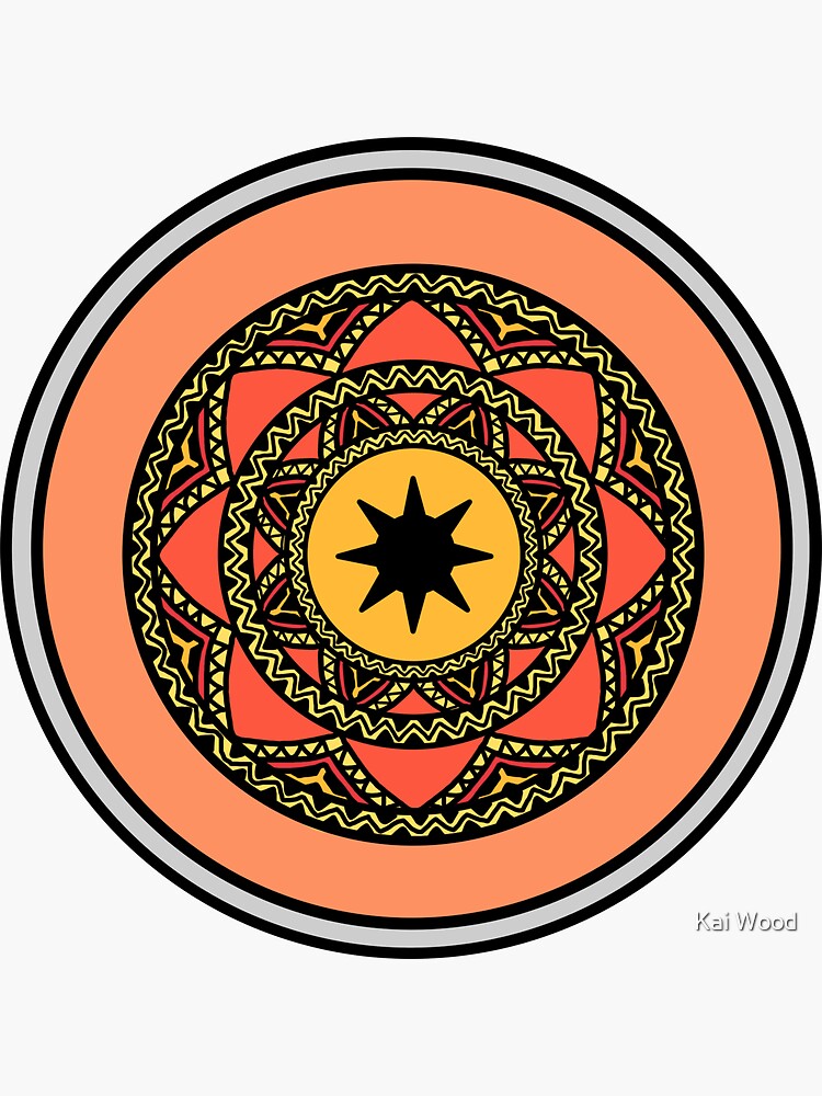 "Yoruba Inspired Pattern" Sticker for Sale by Rach-24601 | Redbubble