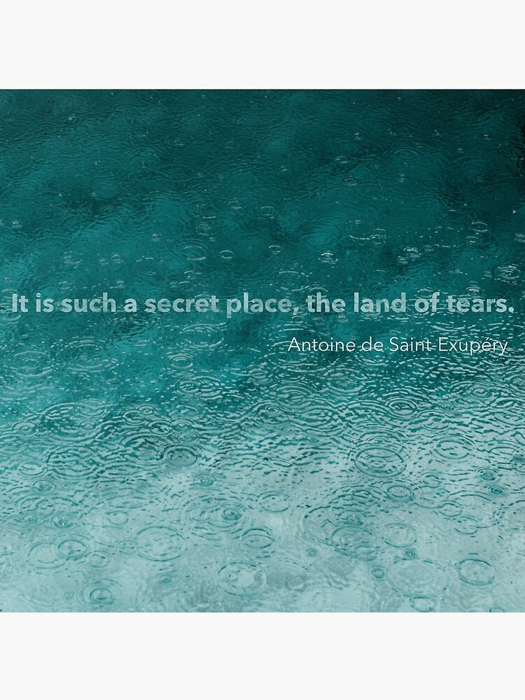 "Antoine de Saint-Exupéry quote" Poster by astronomos | Redbubble