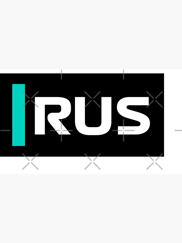 "f1 george russell mercedes logo" Photographic Print for Sale by ...