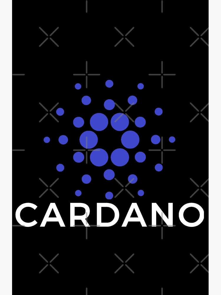 " Cardano Logo" Poster for Sale by CryptoRedbubble | Redbubble