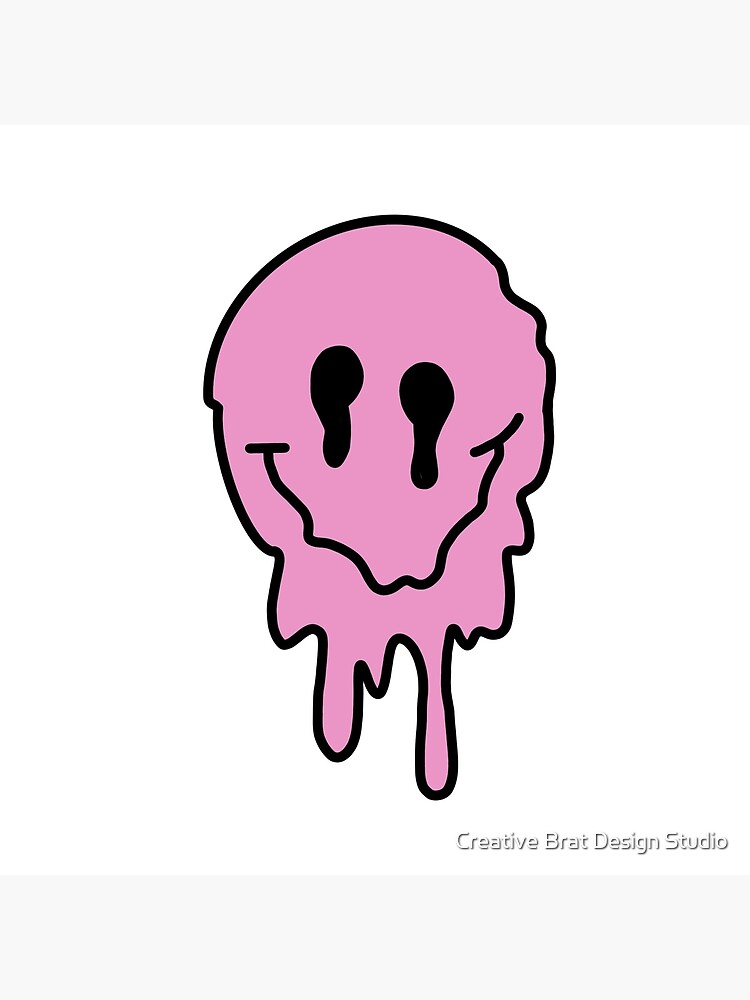 "Trippy Happy Face" Poster for Sale by amearnest | Redbubble