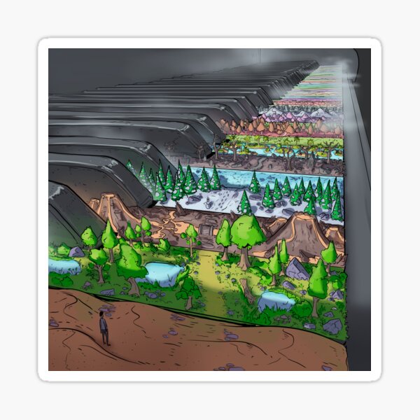 "Piano with different biomes " Sticker for Sale by jessemartin402 ...