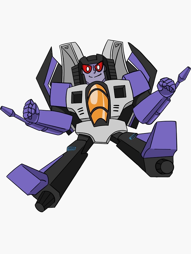 "Skywarp :)" Sticker for Sale by eponahorse | Redbubble