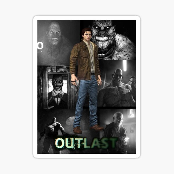 "Game Horror Outlast 1 Scary " Sticker by sAndGArt | Redbubble