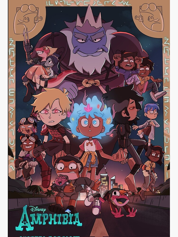 "Amphibia Fan Art" Art Print by angelinacame | Redbubble