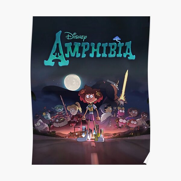 "Amphibia New Art" Poster by angelinacame | Redbubble