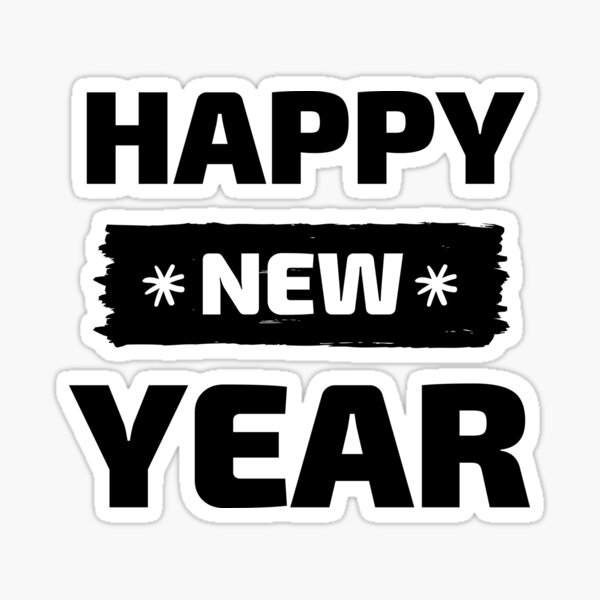 Happy New Year Bold T Shirt white Color New Creative Designs To Say happy-new-year-bold-t-shirt-white-color-new-creative-designs-to-say
