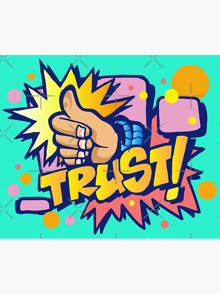 "TRUST GRAFFITI LETTER" Photographic Print for Sale by meth12 | Redbubble