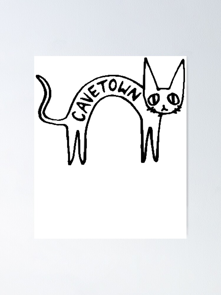 "Cavetown Cat" Poster for Sale by LawrenceCliffo1 | Redbubble