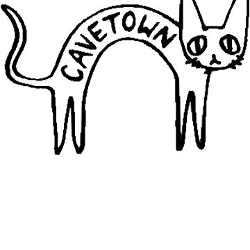 "Cavetown Cat" Sticker for Sale by LawrenceCliffo1 | Redbubble