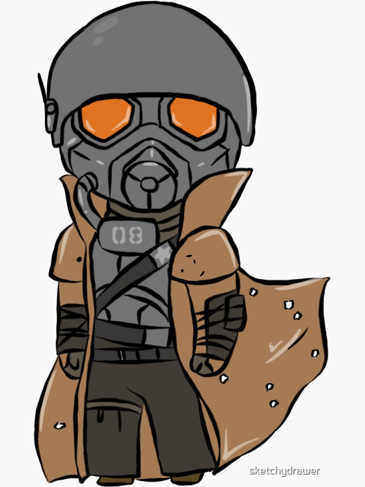 "Chibi Veteran Ranger" Sticker for Sale by sketchydrawer | Redbubble