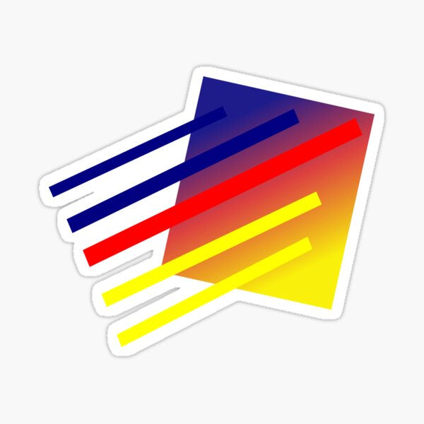 "Art Cube" Sticker for Sale by MrNik | Redbubble