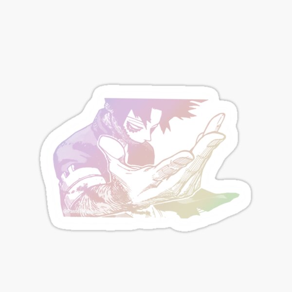 "Pink Pastel Dabi Manga Sticker" Sticker by PastelManga | Redbubble
