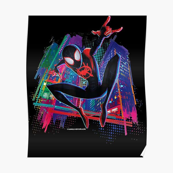 "Spider Graffiti City Essential " Poster by gutiejolen | Redbubble