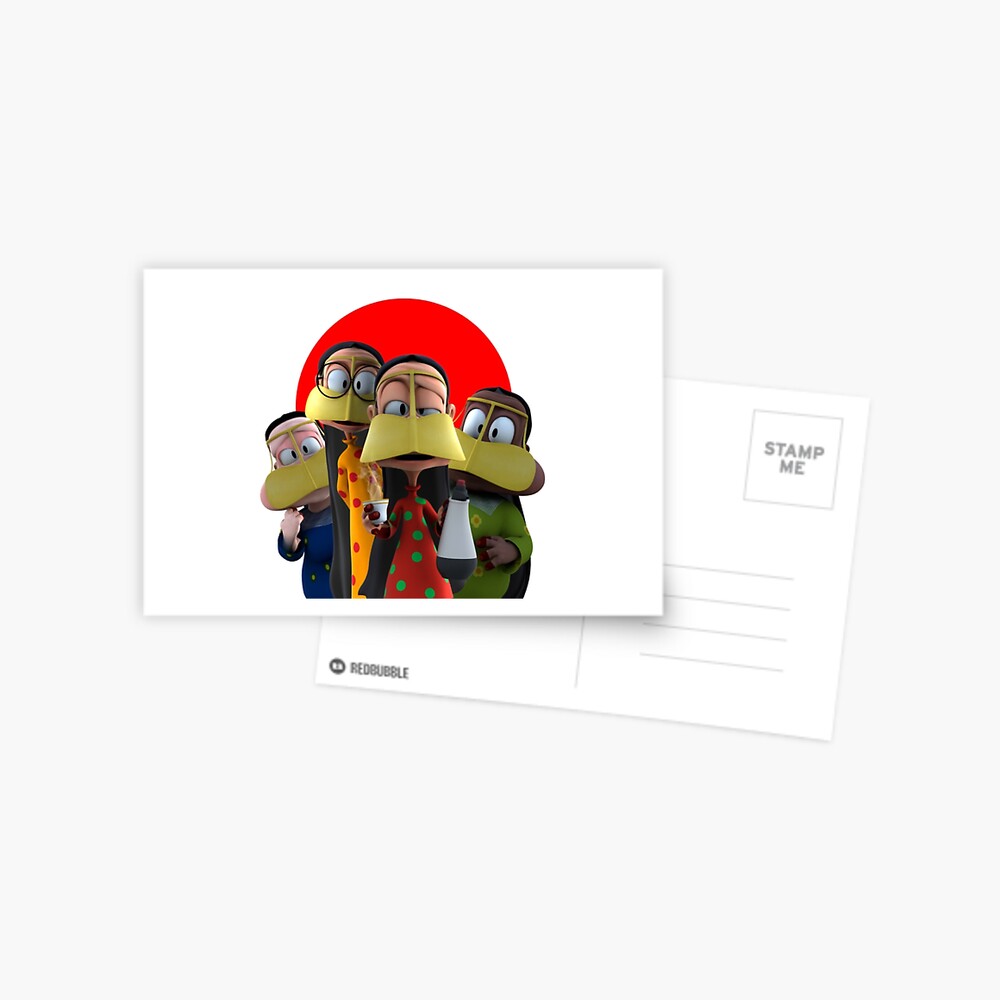 "Freej is an Emirati cartoon " Postcard for Sale by NeelzzDesigns ...