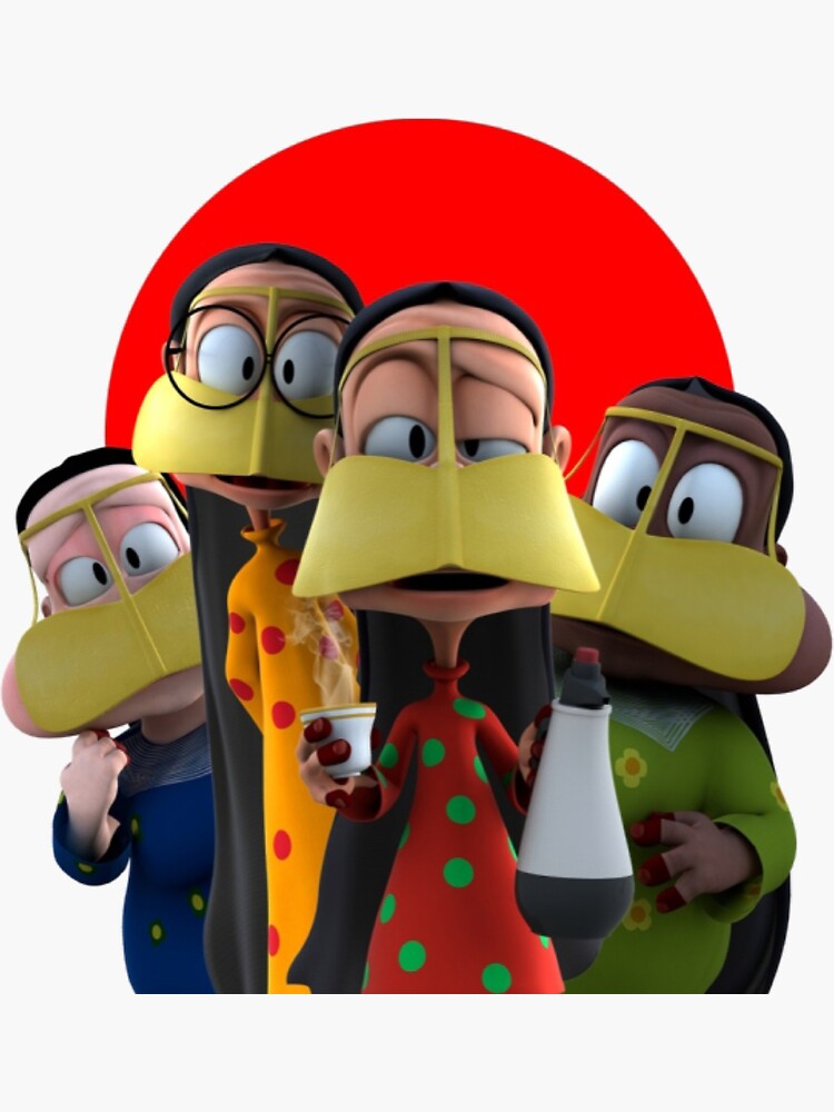 "Freej is an Emirati cartoon " Sticker for Sale by NeelzzDesigns ...