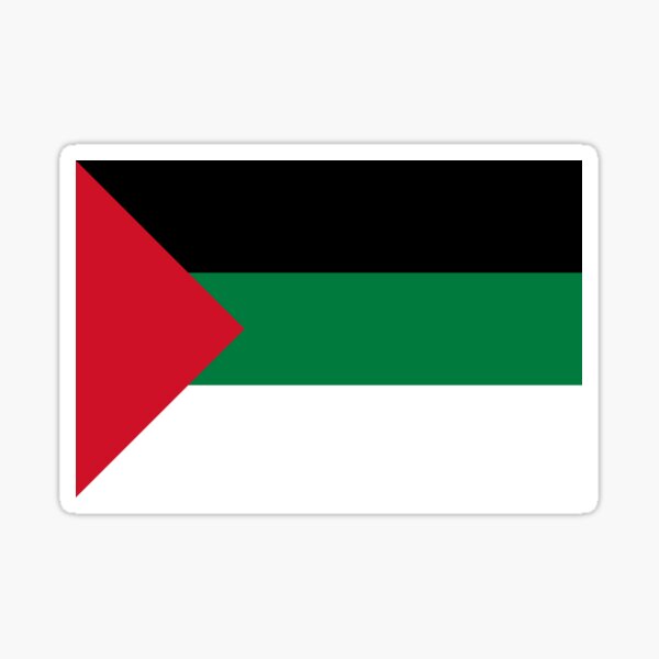 "Flag of Hejaz" Sticker for Sale by mo91 | Redbubble