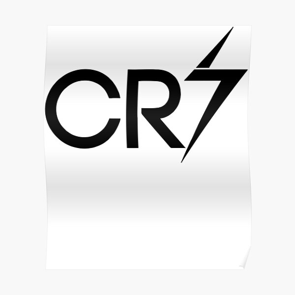 "CR7 Logo Merchandise " Poster for Sale by mirancarpe | Redbubble