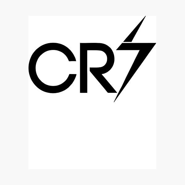 "CR7 Logo Merchandise " Photographic Print for Sale by mirancarpe ...