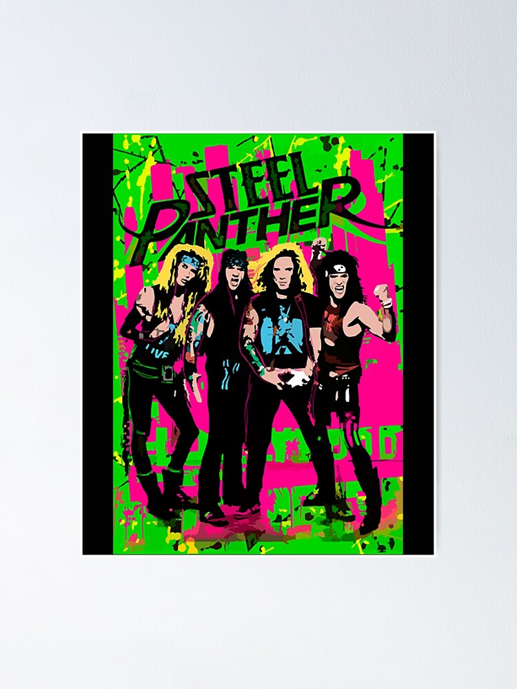 "STEEL PANTHER T-Shirt Essential T-Shirt.png" Poster for Sale by ...