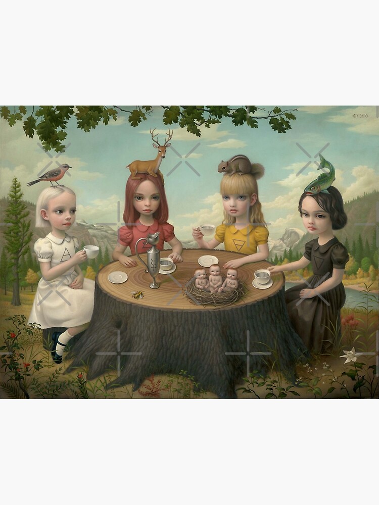 "Mark Ryden - Young Girl Tea Party" Poster by HelenrSand | Redbubble