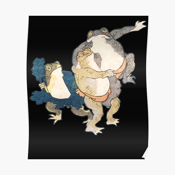 "Toad Sumo " Poster for Sale by AdamsBrewer | Redbubble