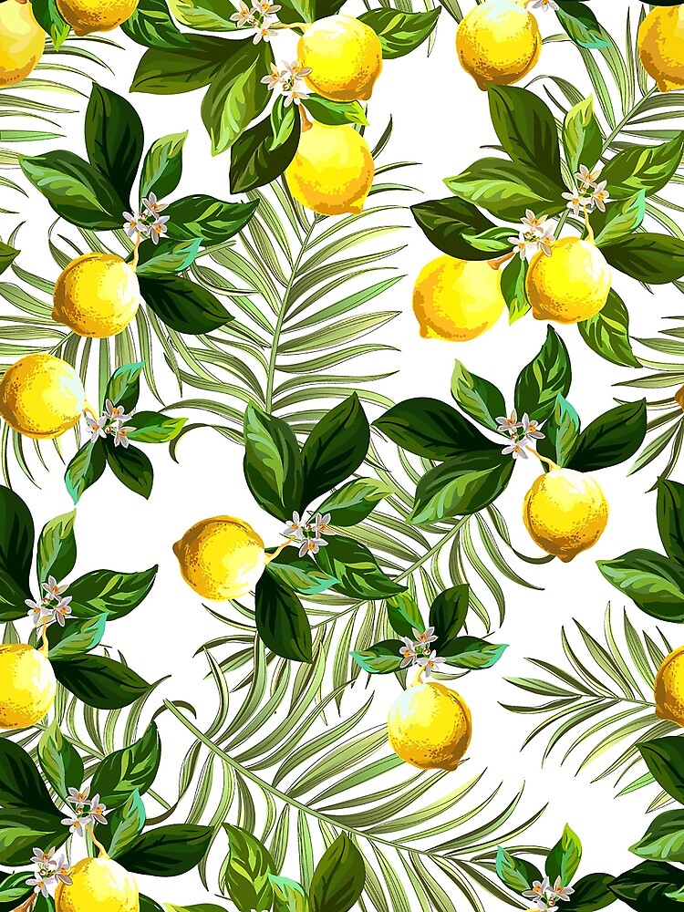 "Hand draw Lemon Tree" Poster for Sale by WillaldShop | Redbubble